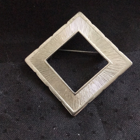 unbranded | Jewelry | Diamond Shaped Brooch Hand Made | Poshmark